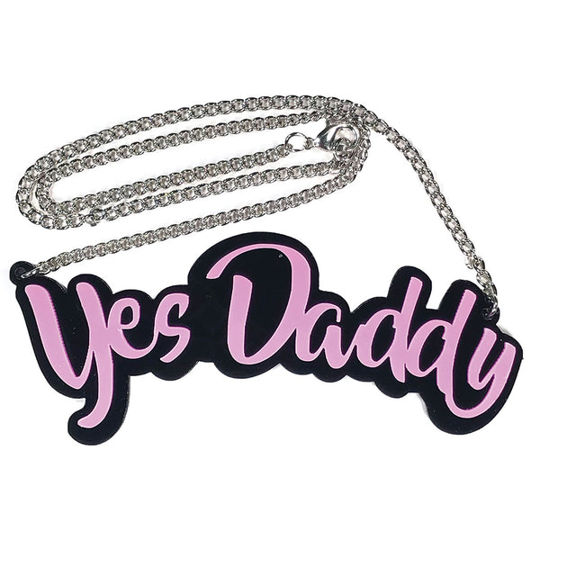 Geeky And Kinky Yes Daddy Necklace Delicto